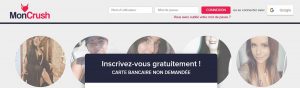 Moncrush.com | Trouvez facilement la personne de vos rêves